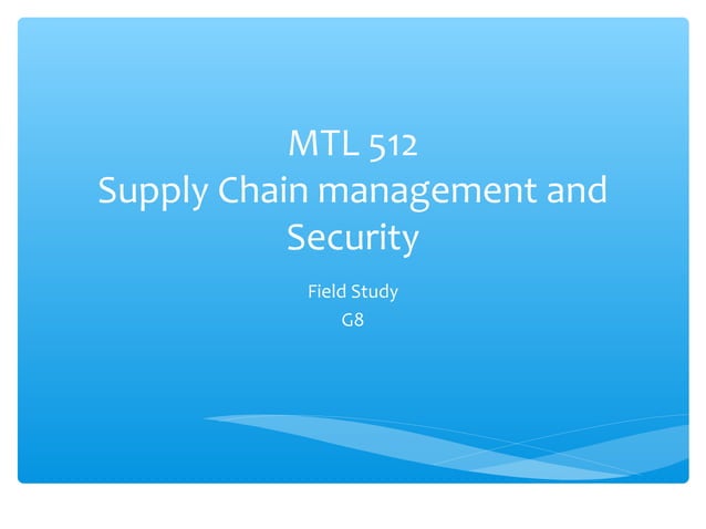 Container Supply Chain | PPT | Logistics and Transportation Industry ...