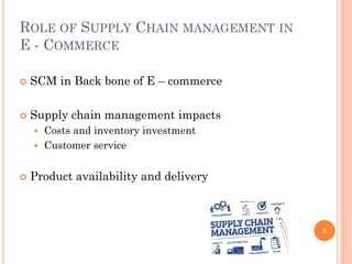 Scm components in e commerce | PDF | Internet | Computing