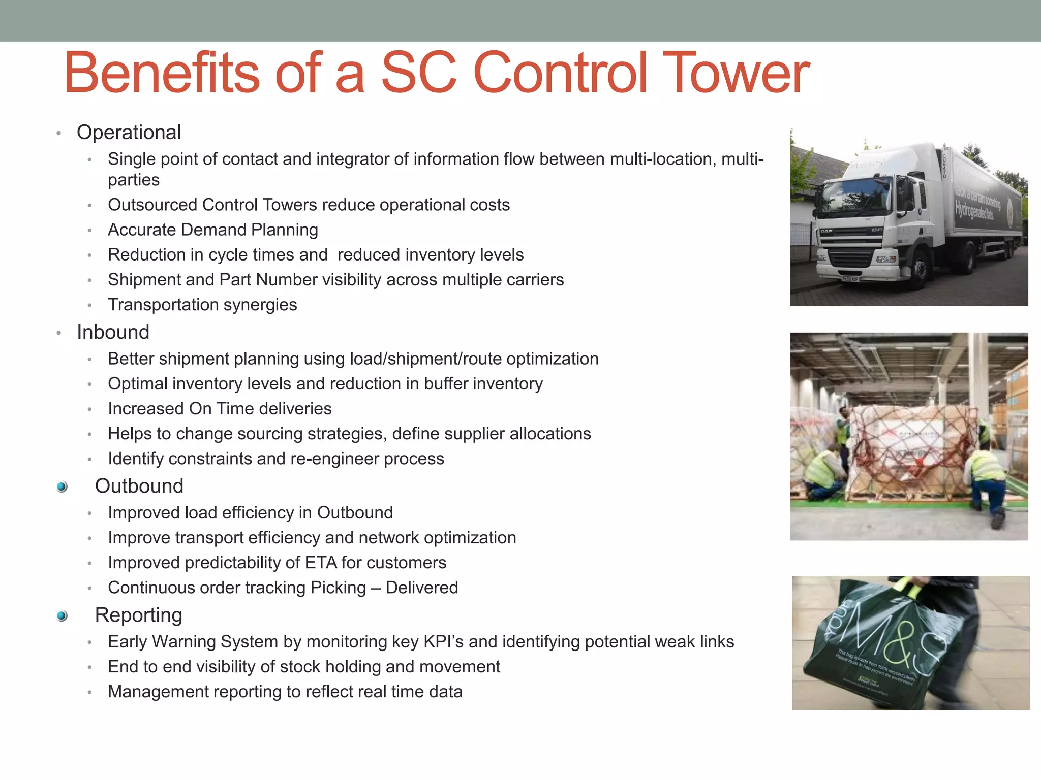 Supply Chain Control Tower | PDF