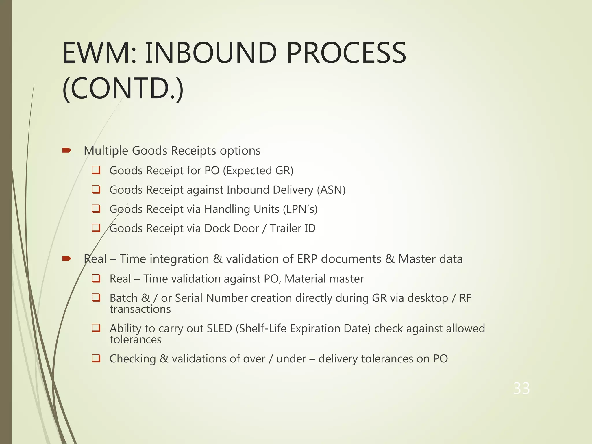 SCM EWM Solution | PPTX