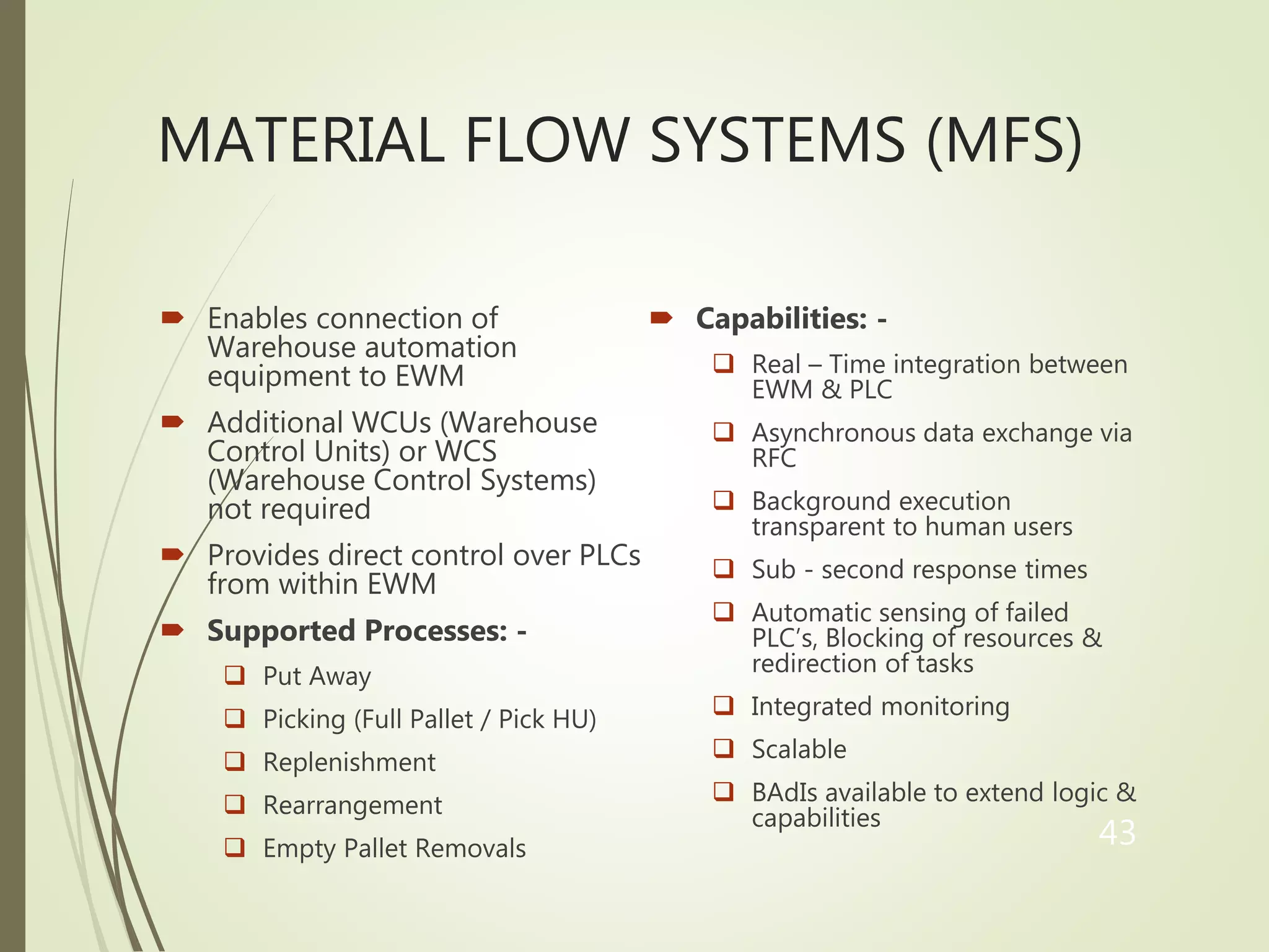 SCM EWM Solution | PPTX