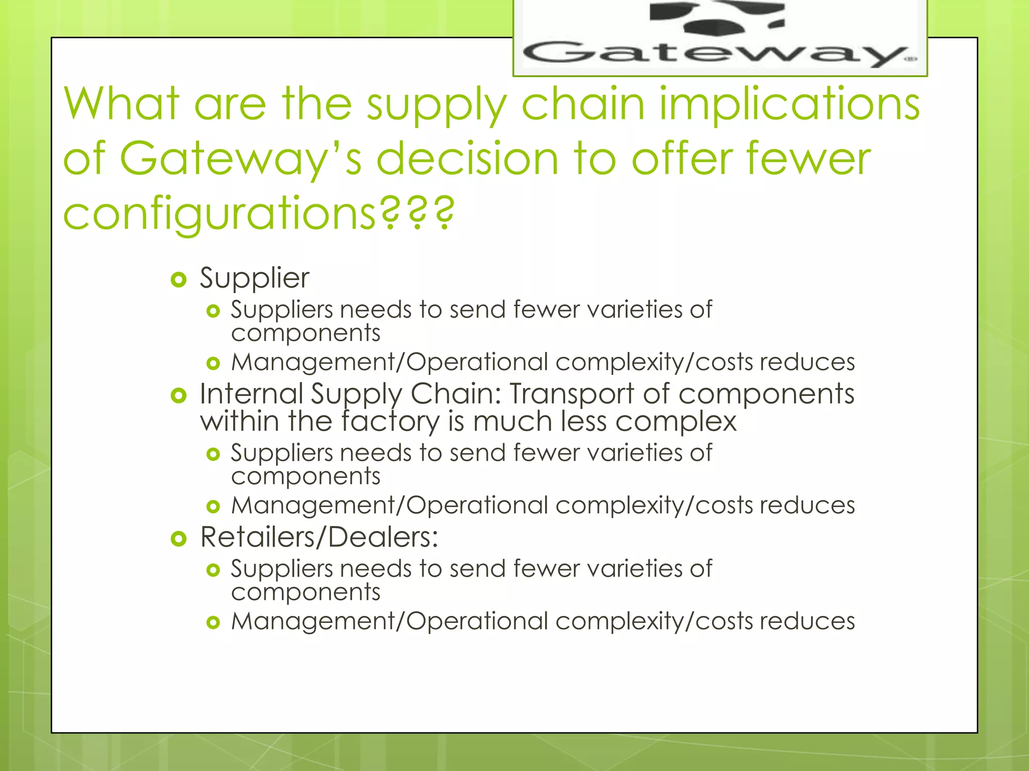 Gateway Case Study Presentation | PPTX