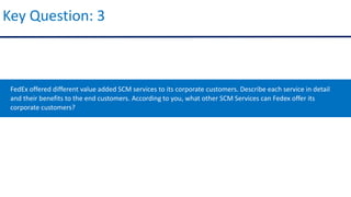 FedEX- Supply Chain Management | PPTX