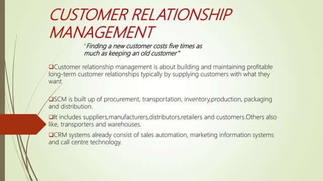 DISTRIBUTION ISSUES IN SCM | PPTX