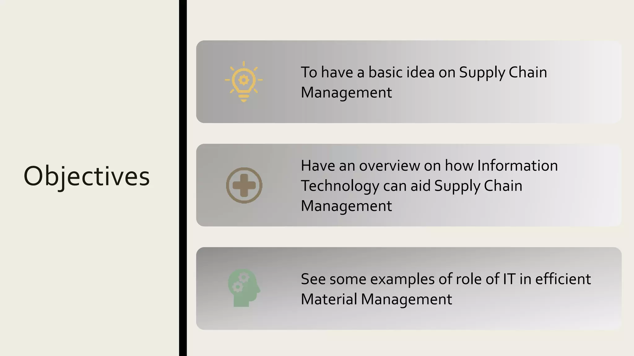 Role of IT in Supply Chain Management | PPTX