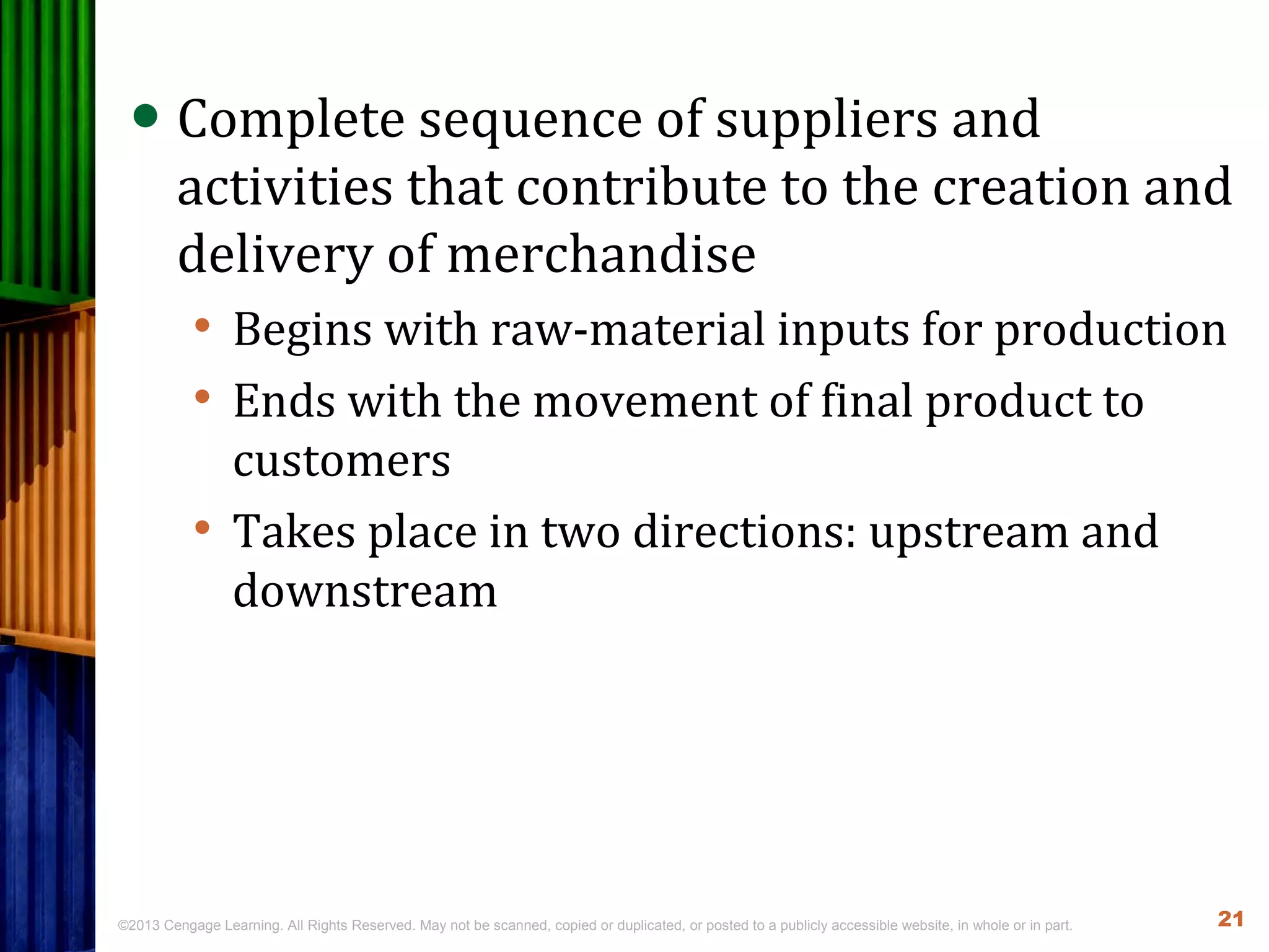 Role of Distribution in supply chain | PPT