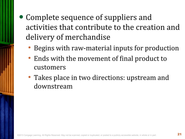 Role of Distribution in supply chain | PPT