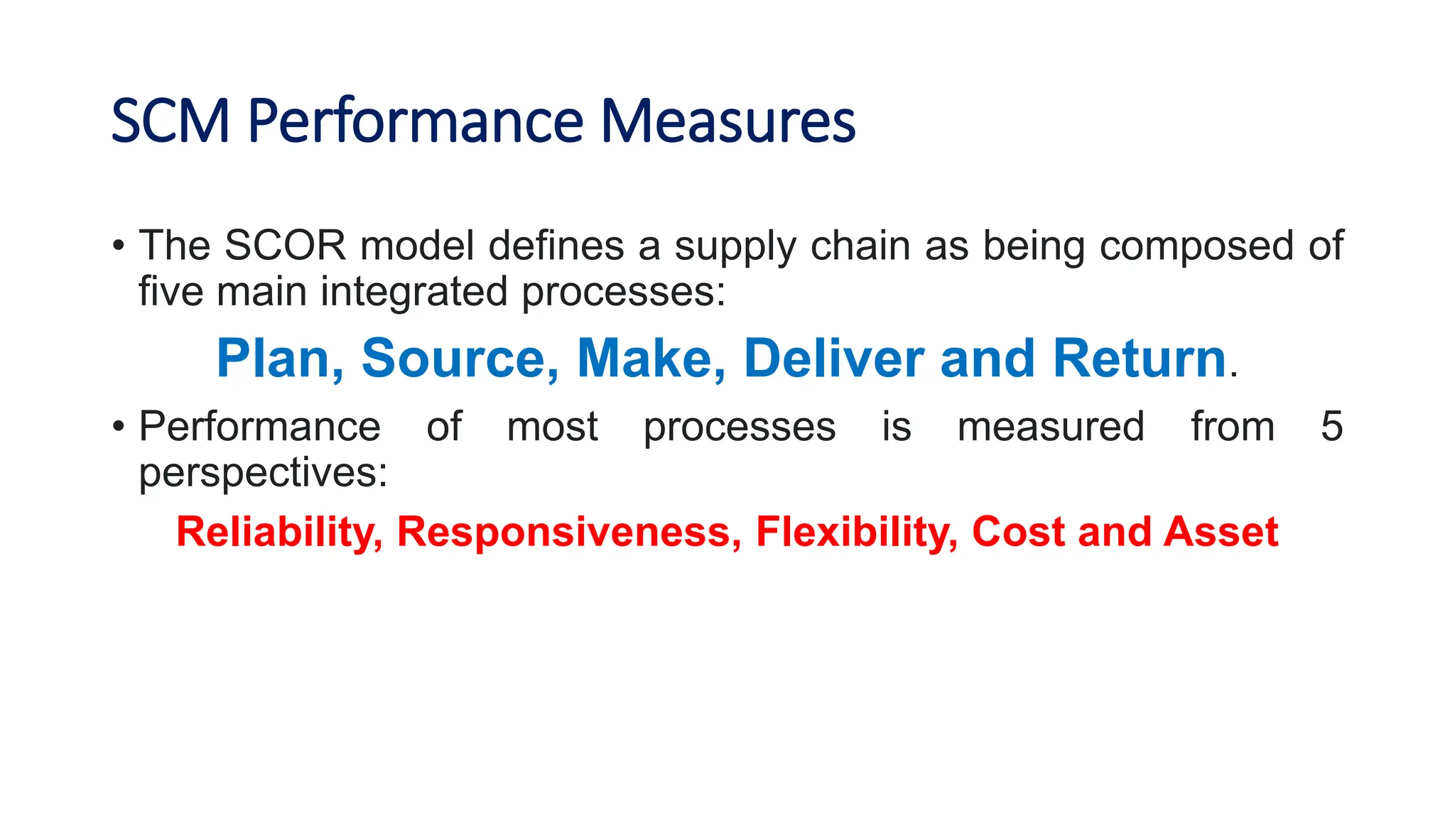 Introduction to supply chain management subject | PPTX