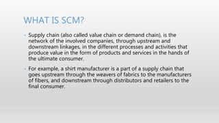 Scm of fedex | PPTX
