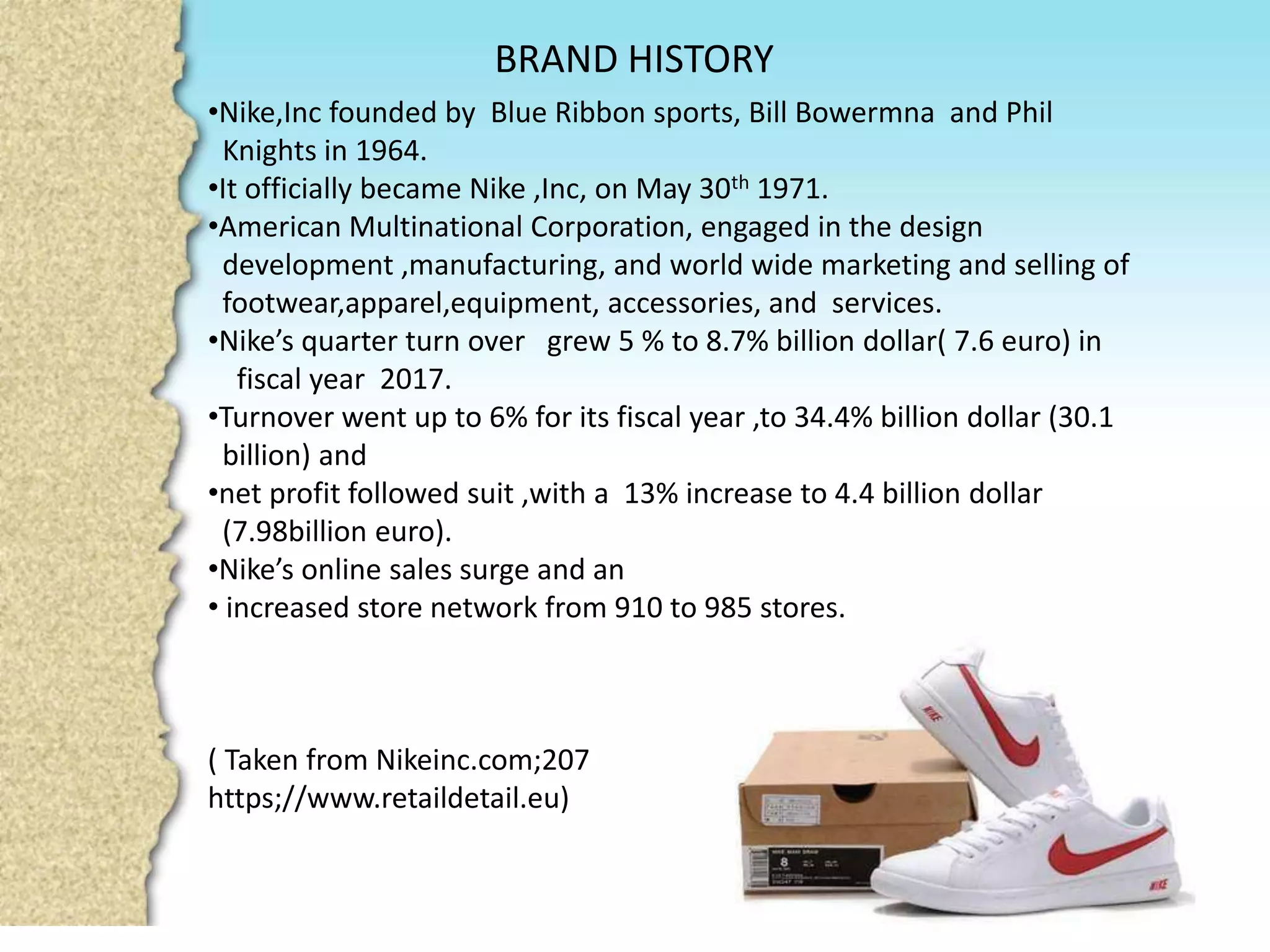 Supply chain Management of Nike shoes | PPTX