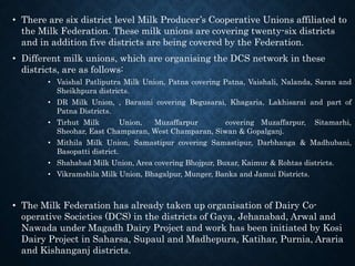 SCM of sudha dairy in Bihar | PPTX