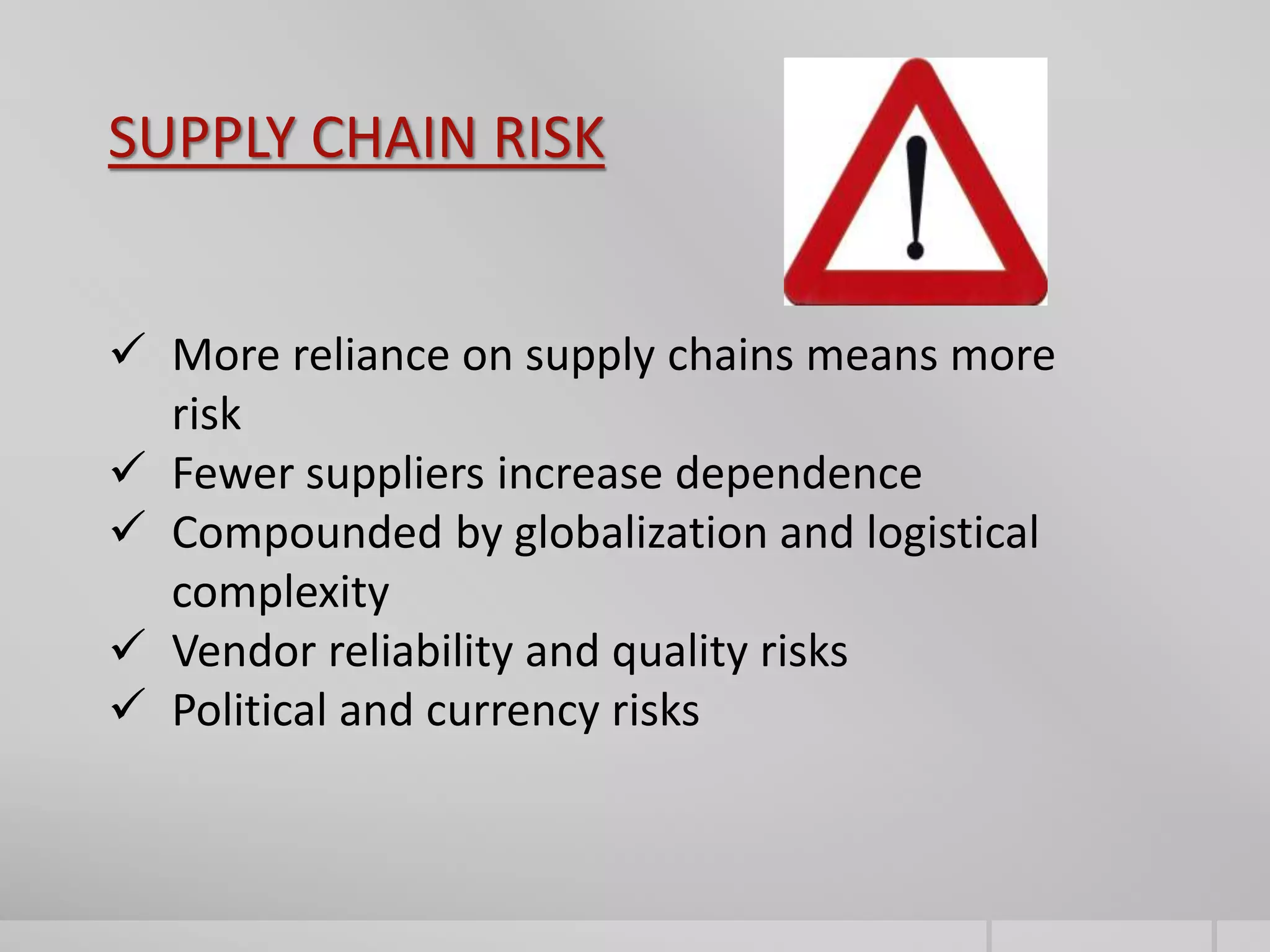 A presentation on Supply Chain Management | PPTX