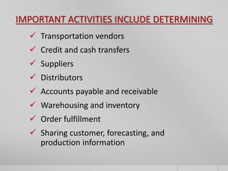 A presentation on Supply Chain Management | PPTX