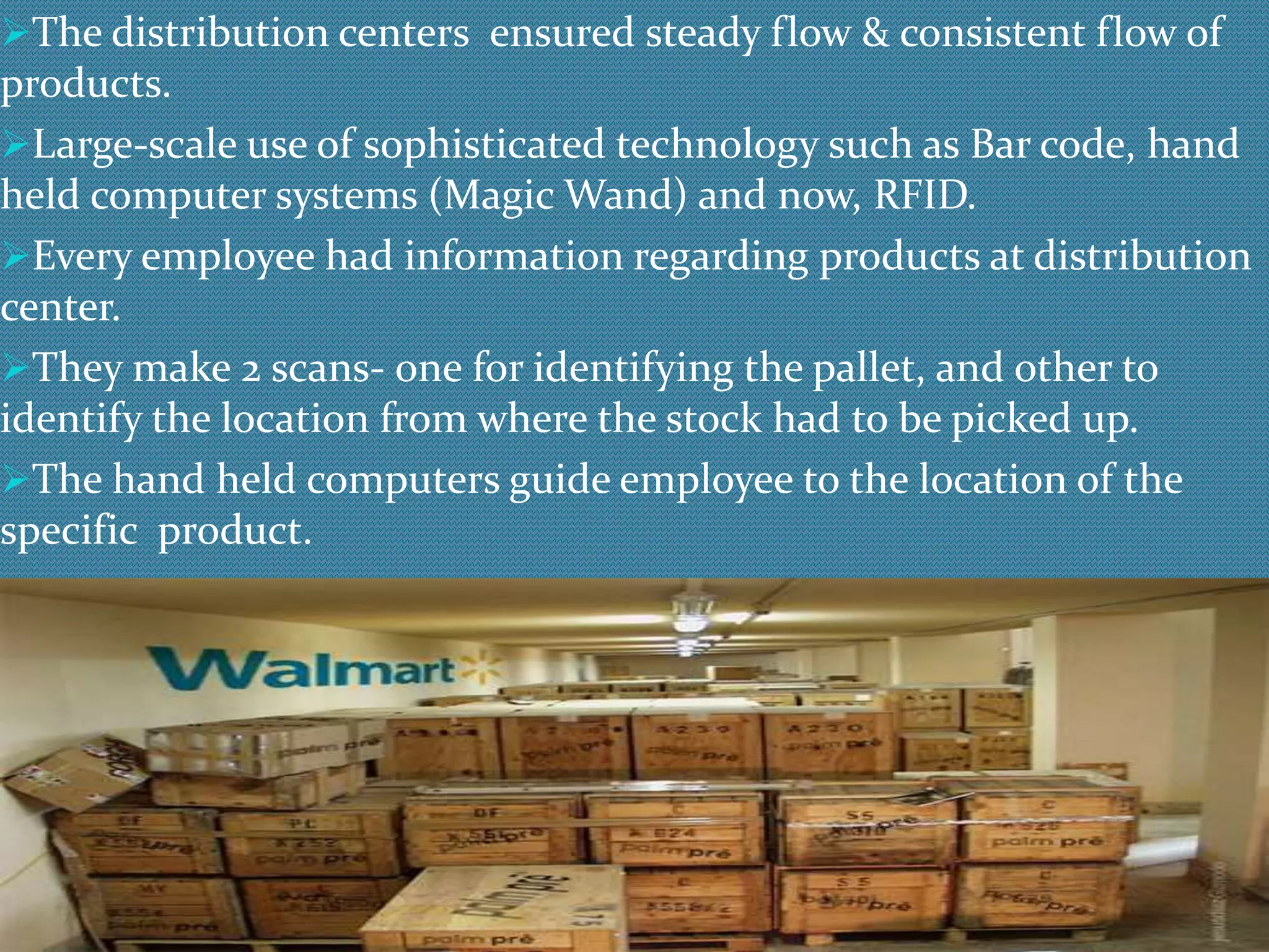 Walmart supply chain management | PPTX