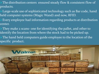 Walmart supply chain management | PPTX