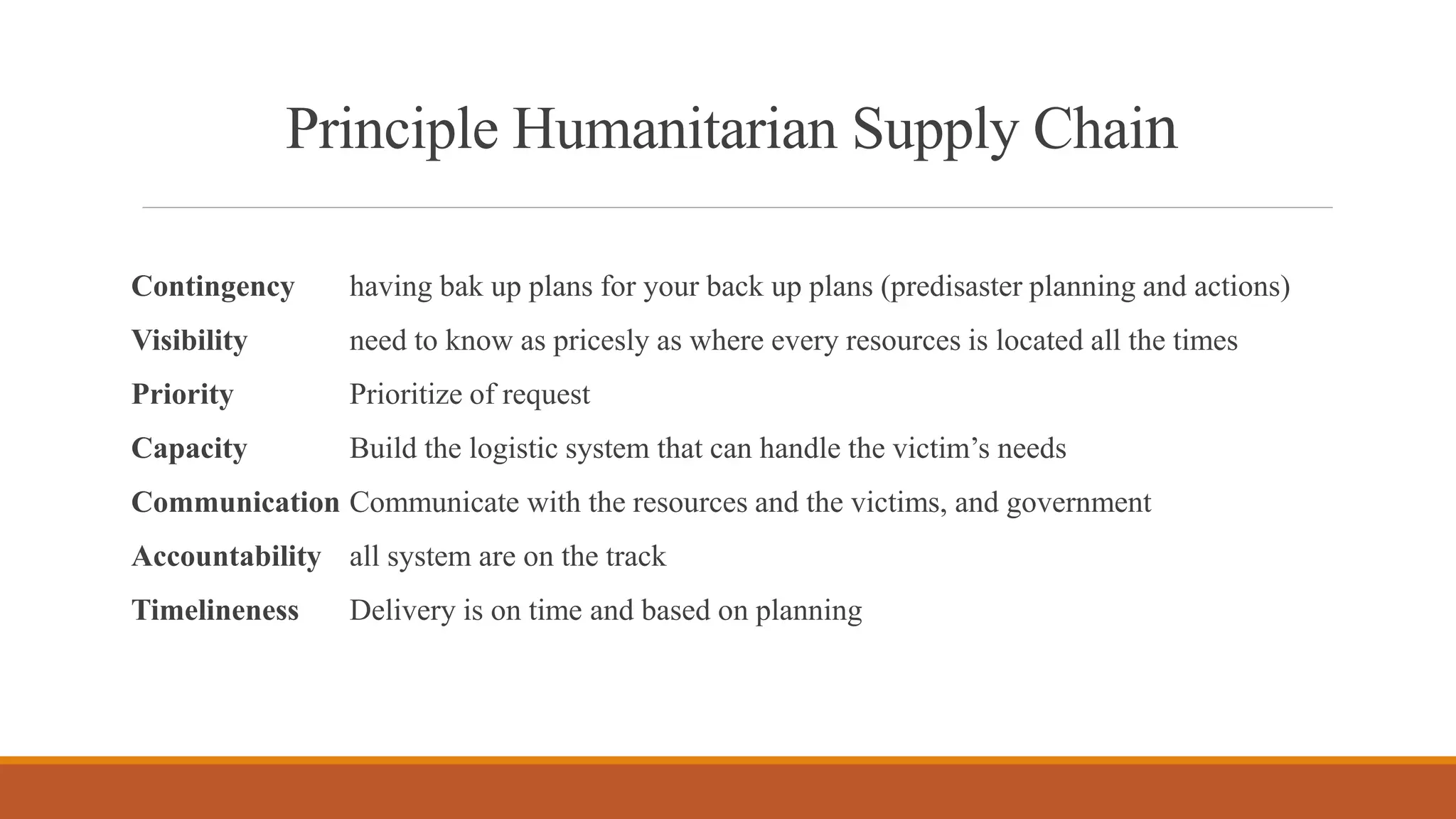 humanitarian supply chain management | PPTX humanitarian supply chain management | PPTX