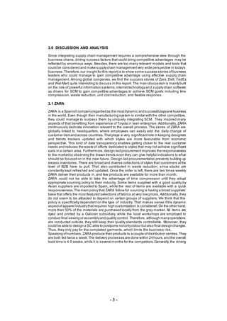 Gaining Competitive Advantages Through Supply Chain Management:Success ...