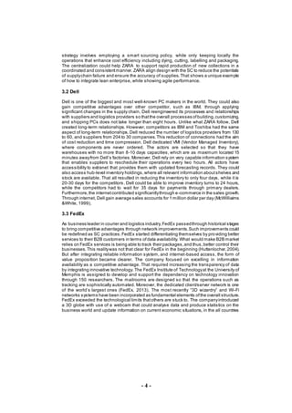 Gaining Competitive Advantages Through Supply Chain Management:Success ...