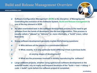 SCM Process and smartBuild | PPSX