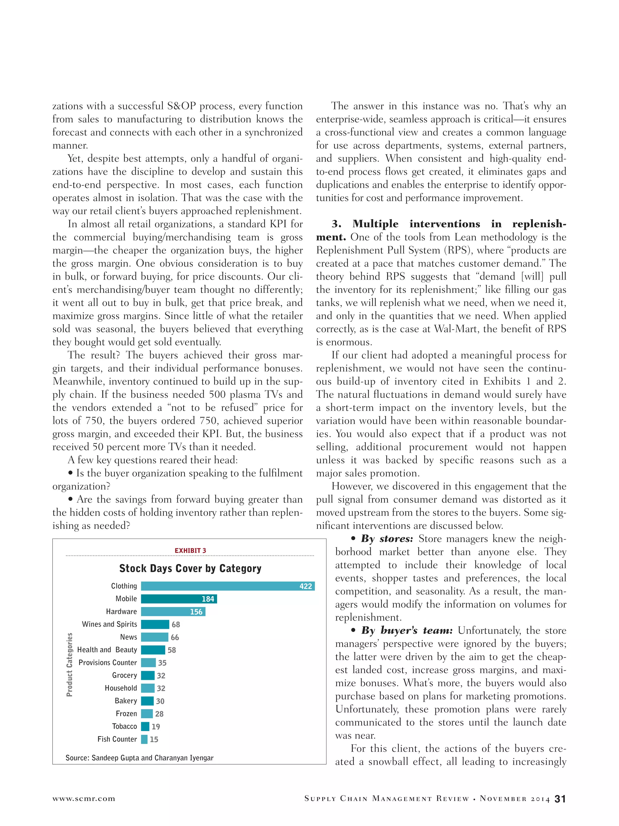 The tip of Inventory iceberg | PDF
