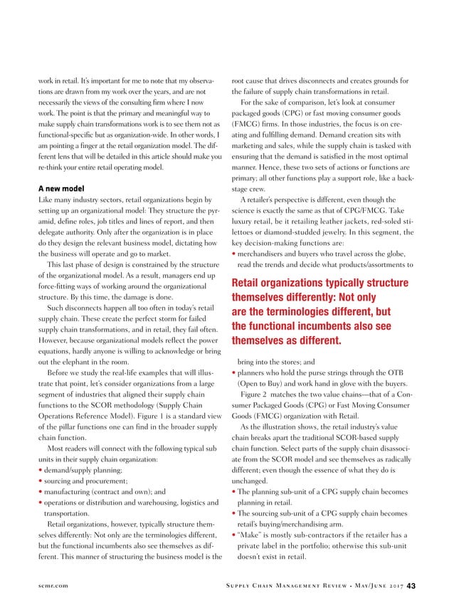 Why Supply Chain Transformations Fail | PDF