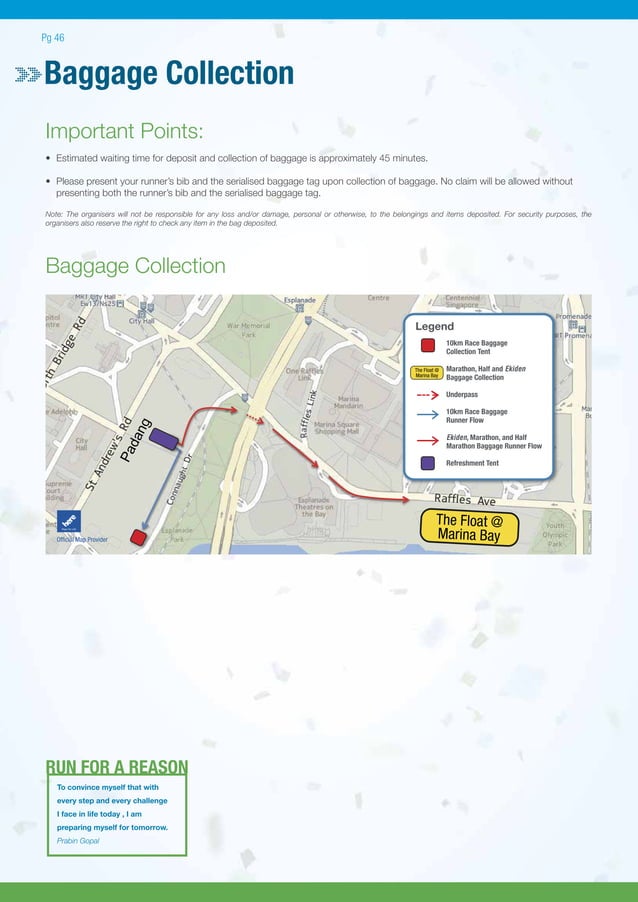 Standard Chartered Marathon 2013 Event Handbook | PDF