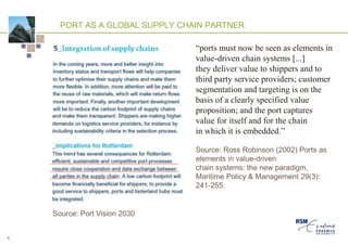 Ports in Global Supply Chains | PPTX