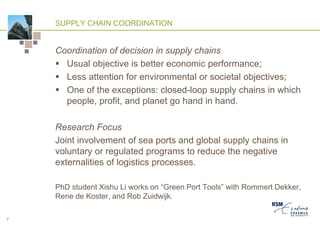 Ports in Global Supply Chains | PPT