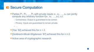 Garbled Circuits for Secure Credential Management Services | PPT