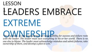 EXTREME OWNERSHIP | PPTX