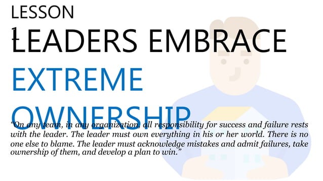 EXTREME OWNERSHIP | PPTX | Executive Leadership & Management | Business