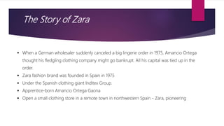Zara supply chain and satrategy | PPTX | Logistics | Business