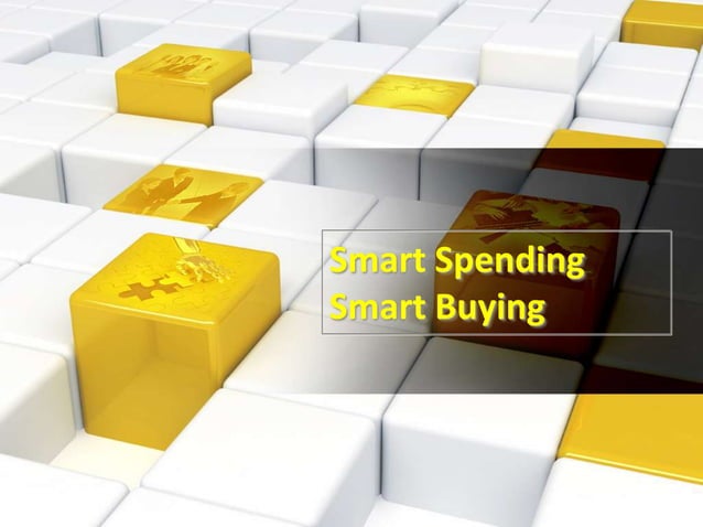 SCM Smart Spending | PPT