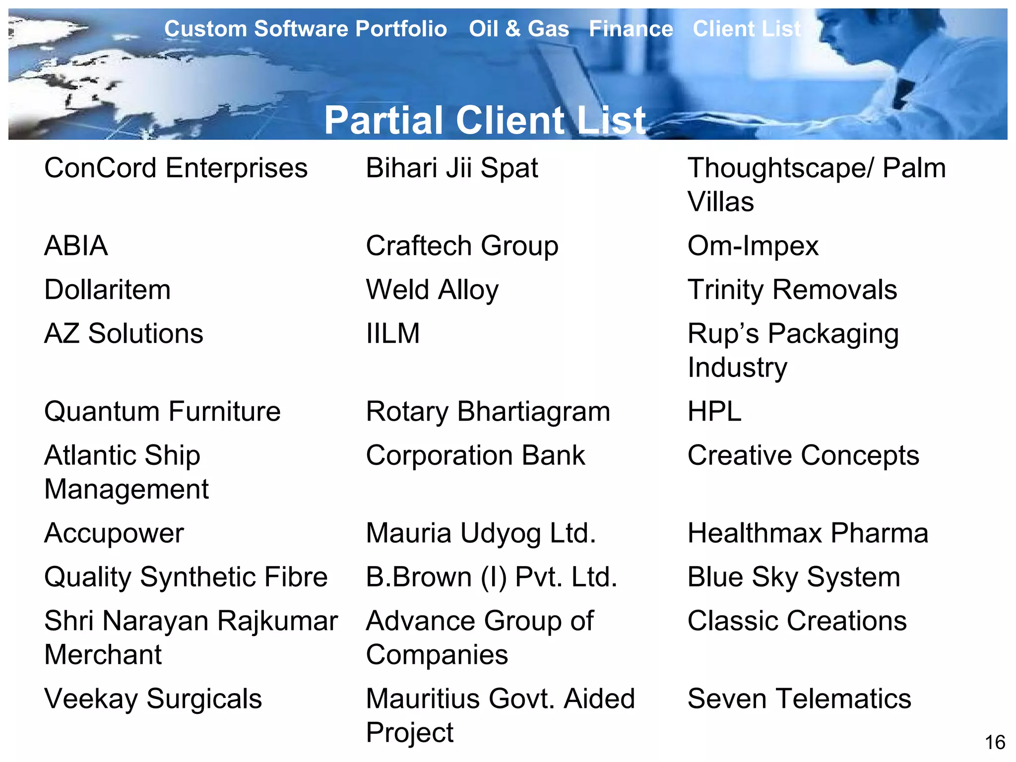 Scms Software Development Company | PPT