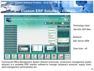 Scms Software Development Company | PPT