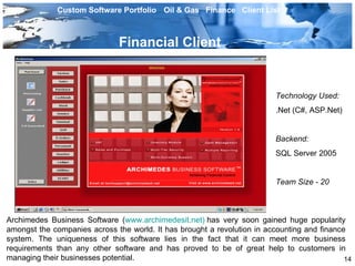 Scms Software Development Company | PPT