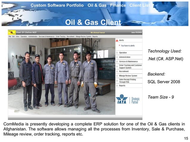 Scms Software Development Company | PPT