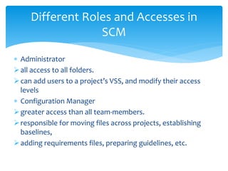 Software Configuration Management | PPTX
