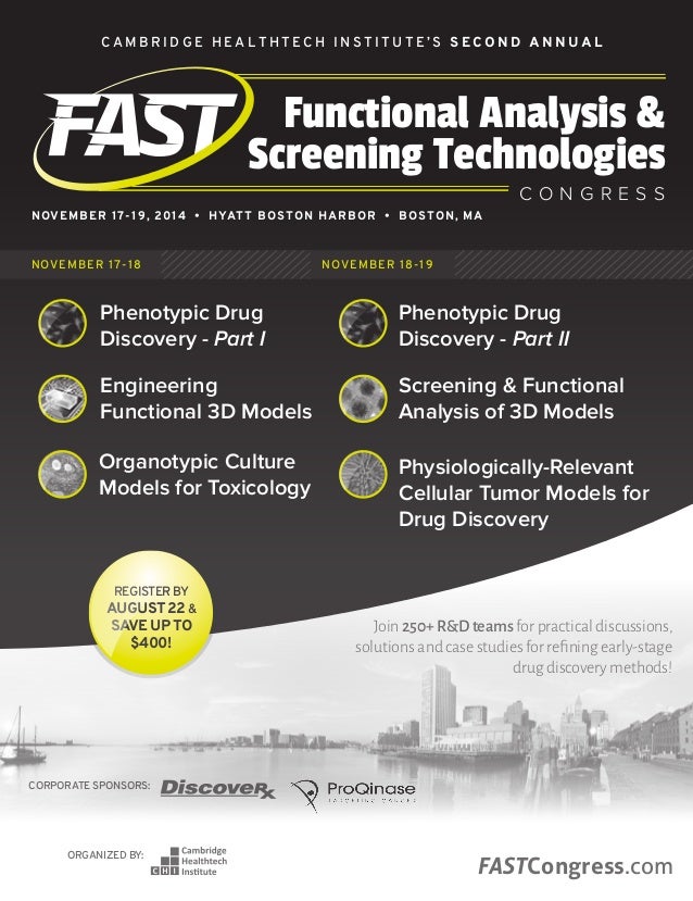 Functional Analysis Screening Technologies Congress functional-analysis-screening-technologies-congress