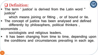 justice | PPT