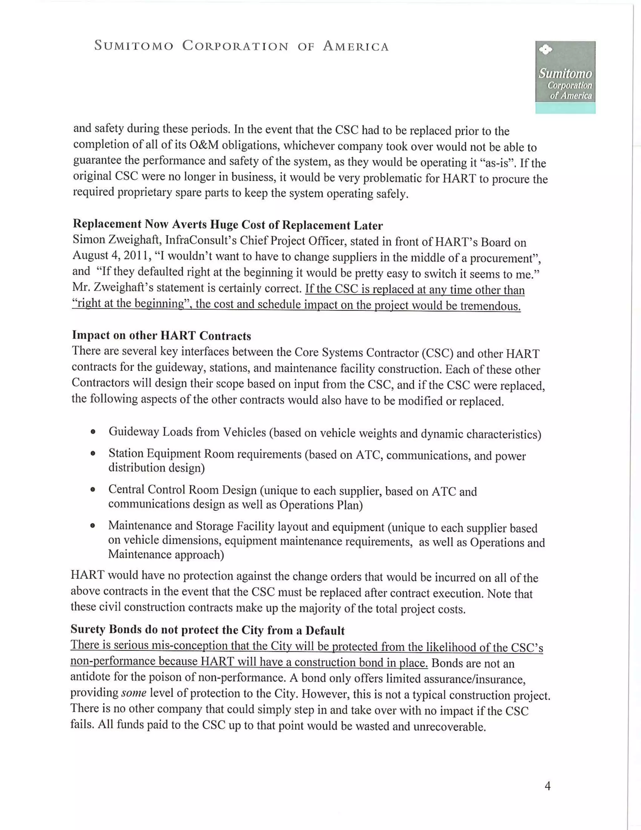 Sumitomo Letter to HART 11.16