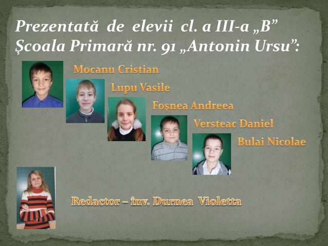 Noi suntem copiii "Planetei Vanghelia" | PPT