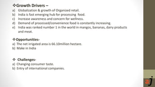 Food Industry | PPTX