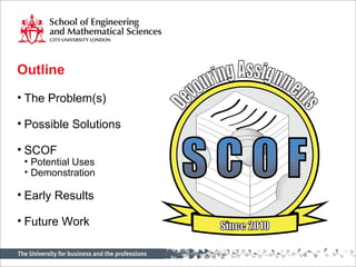SCOF: A Standardised, Customisable Online Feedback Tool | PPT