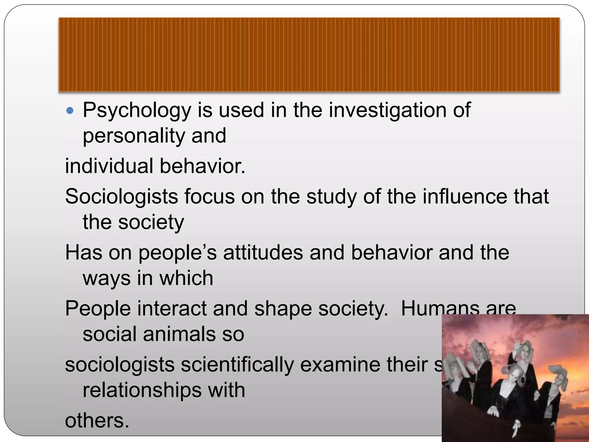 Introduction to Sociology and Anthropology | PPTX