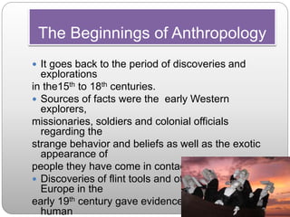 Introduction to Sociology and Anthropology | PPTX