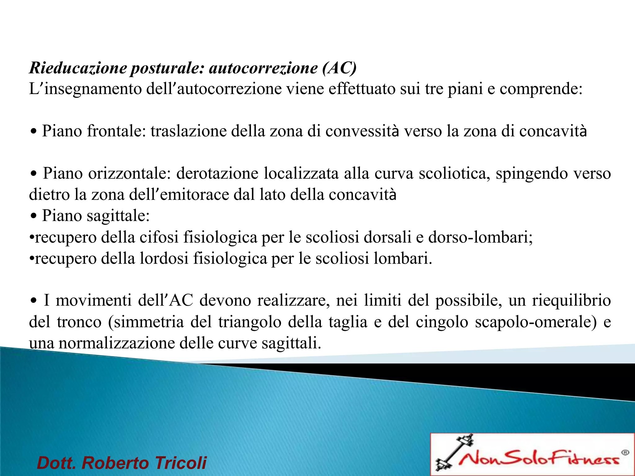 Scoliosi roberto tricoli | PPSX