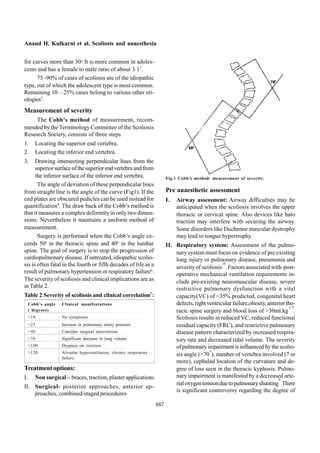 S C O L I O S I S | PDF