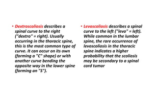 Scoliosis | PPTX