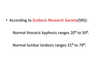 Scoliosis basics, classification | PPTX